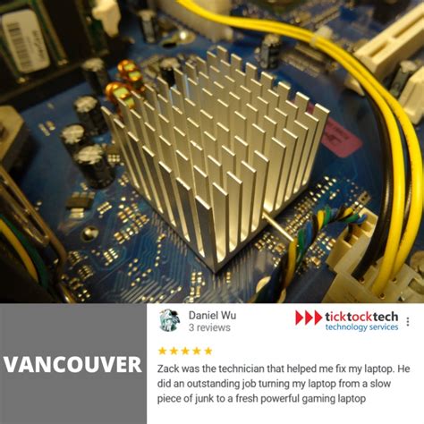 Ticktocktech On Linkedin Ticktocktech Computer Repair Vancouver