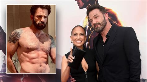 Jennifer Lopez Reveals Ben Afflecks Abs With Daddy Appreciation Post