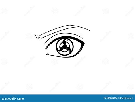 Kakashi Sharingan Eyes Drawing