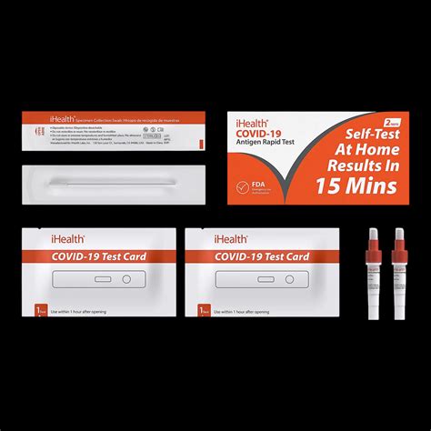 Ihealth Antigen Rapid Home Test 2 Tests Per Kit Epimedi