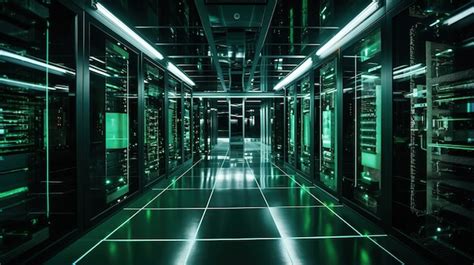 Premium Ai Image Generative Ai Data Center Modern High Technology