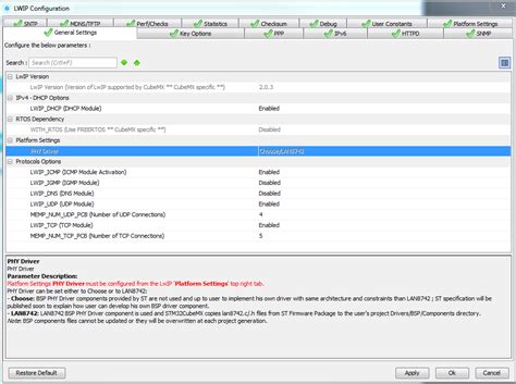 stm32h7 ehernet issue stmicroelectronics community