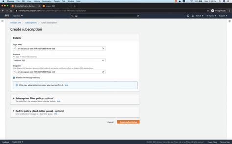 Cómo Crear Una Suscripción Entre Una Cola Sqs Y Un Tema Sns En Aws