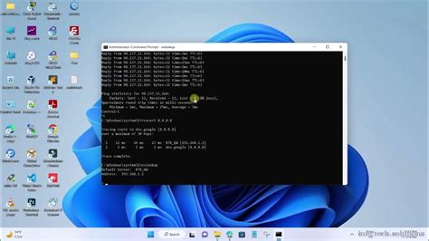 Check Internet Connection Using Basic Cmd Commands Ping Tracert Nslookup Gateway Dns Youtube