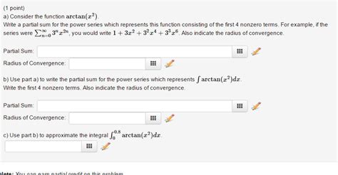 solved 1 point consider the function ln 1 5r write a