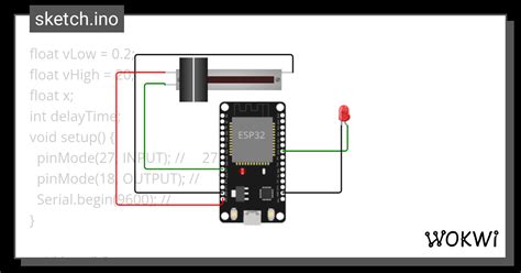 機電與物理閃頻儀 0914 Wokwi Esp32 Stm32 Arduino Simulator