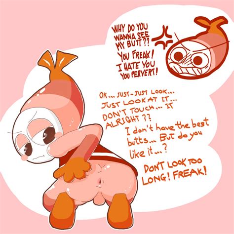 Rule 34 Anus Artist Request Ass Balls Blush Dandys World Gay Kneeling Shrimpo Dandys World