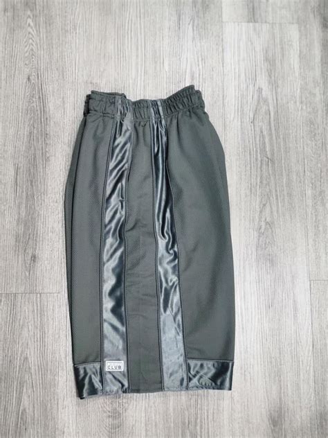 Pro Club Mens Heavyweight Mesh Basketball Shorts Charcoal
