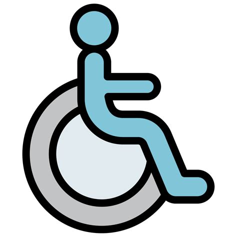 Disability And Wheelchair User Sign 24864613 Png