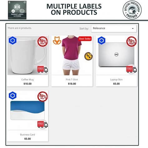 Prestashop Product Labels And Stickers Module By Fmemodules Codecanyon