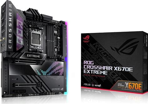 Материнська плата ASUS ROG CROSSHAIR X670E EXTREME E-ATX AM5 RGB AMD ...