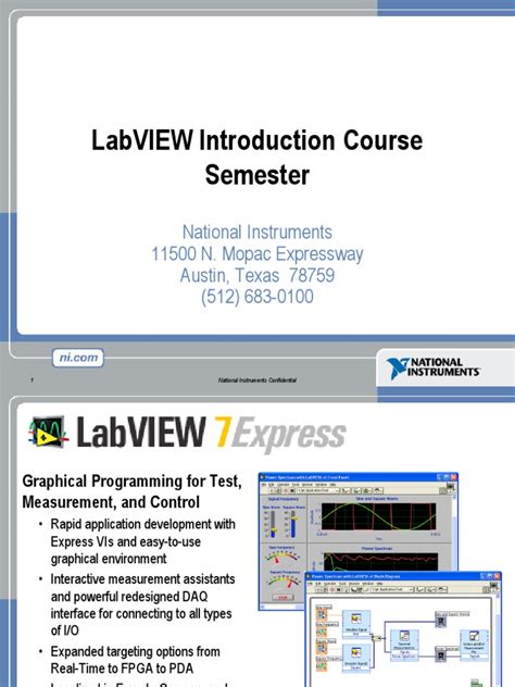 labview introduction course semester national instruments 11500 n