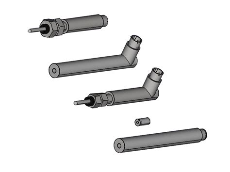 Newtek Introduces Online 3 D Model Library Of Lvdt Position Sensors Instrumentation Monthly
