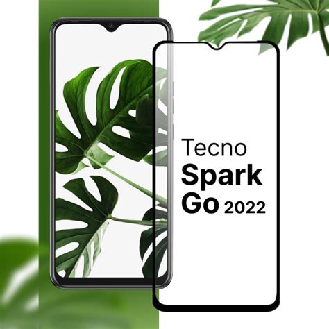Защитное стекло для Tecno Spark Go 2022 Прозрачное стекло на Техно Спарк Го 2022 купить на