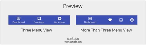 Android Bottomnavigationview Example Sanktips