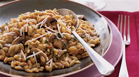 Mushroom Orzo Risotto Recipe Sunset Magazine