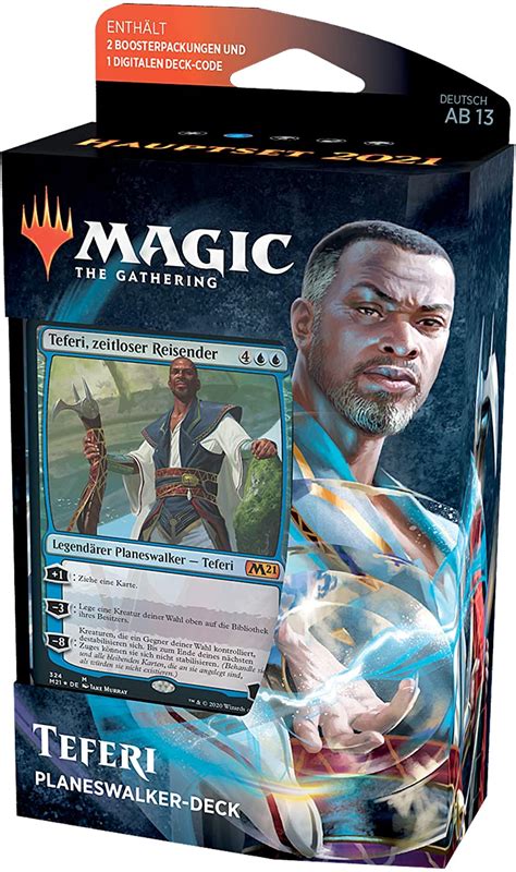 Magic The Gathering Teferi Planeswalker Deck Qualitime Spielerei