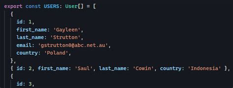 How To Use Mock Data In Your Angular Application Angular Newsletter
