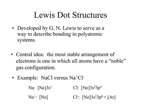 PPT Lewis Dot Structures Washington University PowerPoint Presentation ID