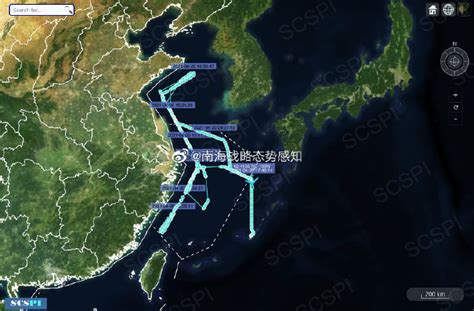 美军机南海大范围侦察 近距离侦察广东海南等地 凤凰网