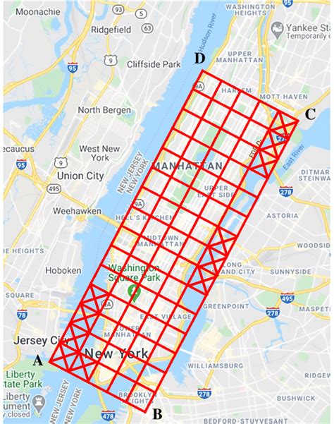 region partition for nyc taxi 2016 dataset the longitude and latitude download scientific