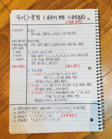 자기주도학습의 핵심은 노트 정리 20200303 한겨레 네이버 블로그