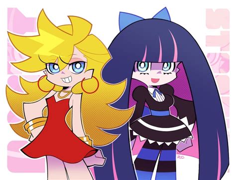 Stocking And Panty Panty And Stocking With Garterbelt Drawn By Artsy Rc