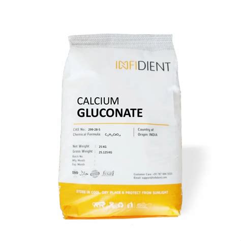 Calcium Gluconate At ₹ 400kg Calcium Gluconate Powder In Vadodara