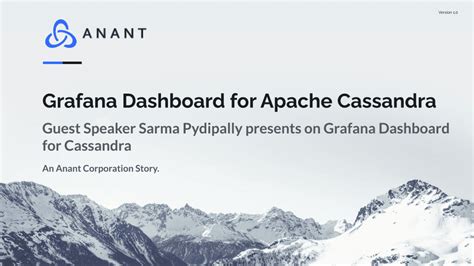 Apache Cassandra Lunch 62 Grafana Dashboard For Apache Cassandra
