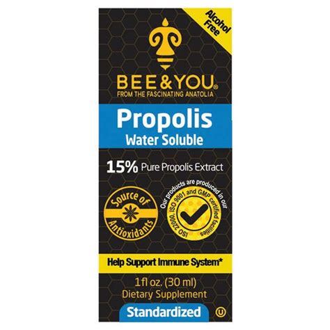 15 Propolis Water Soluble Extract Alcohol Free