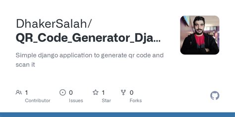 Github Dhakersalahqrcodegeneratordjango Simple Django