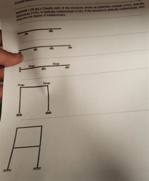 Solved Question 1 25 Pts Classify Each Of The Structures