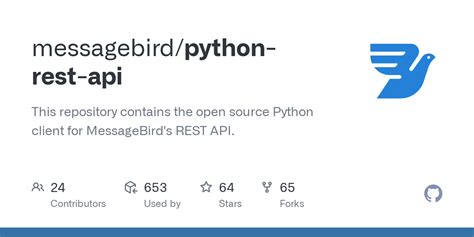 Github Messagebirdpython Rest Api This Repository Contains The Open