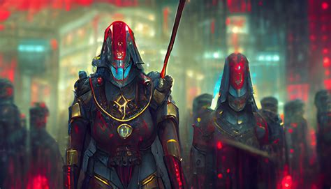 8k Cyberpunk Wh40k Adeptus Custodes By Mj8kofficial On Deviantart