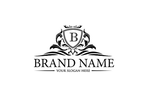 크레스트 로고 호텔 로고 럭셔리 편지 모노그램 벡터 로고 디자인 패션 브랜드 아이덴티티 벡터 로고 템플릿 고급 호텔에 대한 스톡 벡터 아트 및 기타 이미지 Istock