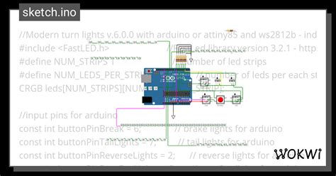 Gw Light 5 Strips Master V62 Brake Wokwi Esp32 Stm32 Arduino Simulator