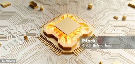 사이버 펑크 Ai의 3d 렌더링 회로 기판 기술 배경 중앙 컴퓨터 프로세서 Cpu 및 Gpu 개념 마더 보드 디지털 칩 기술 과학 배경 Cpu에 대한 스톡 사진 및 기타