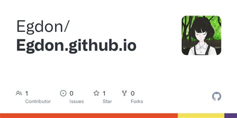 GitHub Egdon Egdon Github Io