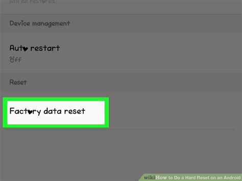 How To Do A Hard Reset On An Android Steps With Pictures