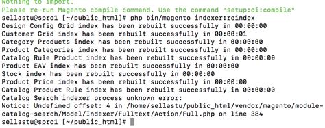 Magento2 ”undefined Offset 4” When Reindexing “search Indexer