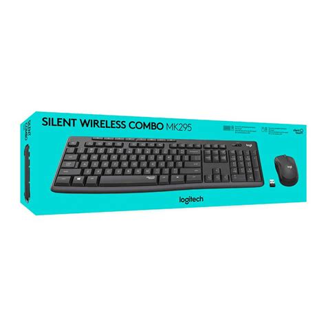 Kit Teclado Y Mouse Wireless Logitech Mk295 Silent Dinobyte