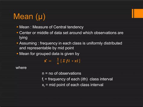 Features Of Gaussian Distribution Curve Pptx
