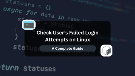 How To Check Users Failed Login Attempts On Linux Dracula Servers Tutorials