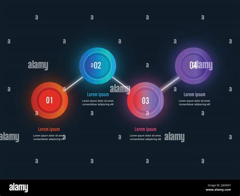 Four Steps Timeline Business Infographic Template Layout For Company