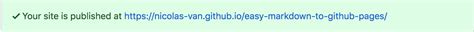 Easy Markdown To Github Pages Easy Markdown To Github Pages