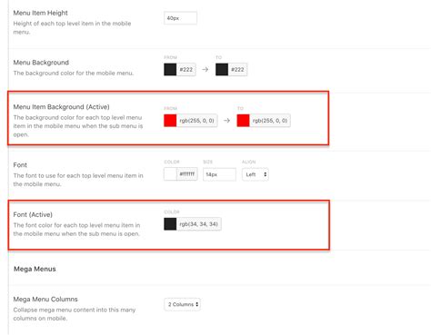How To Apply Hover Styling To Top Level Items On Mobile Max Mega Menu