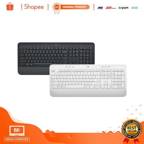 Jual Logitech Signature K Keyboard Wireless Bluetooth Comfort Shopee Indonesia