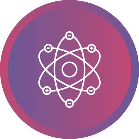 Atom Structure Vector Icon 14395886 Vector Art At Vecteezy
