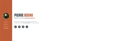 GitHub PierreBoeno Curriculo Curriculo Online