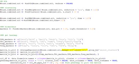 AverageExpression For Biomarkers After SCTransformation And Integraion Issue Satijalab